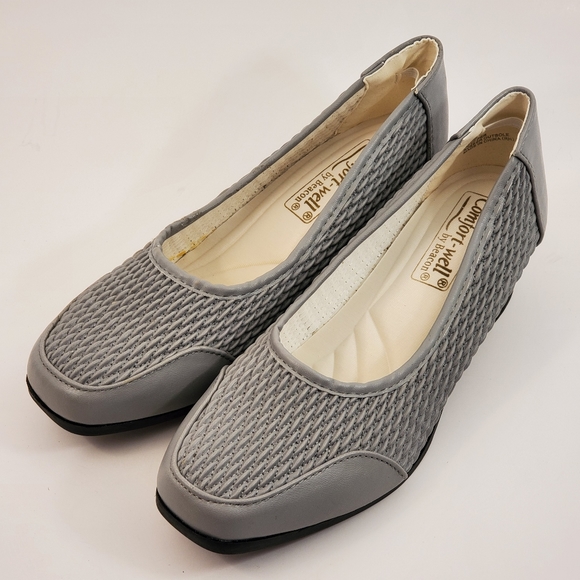 Comfort Well | Shoes | New Comfortwell By Beacon Gray Stretch Pumps ...